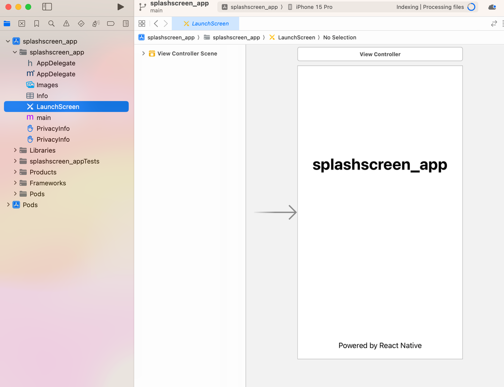 Customize the native splash screen (iOS & Android) of your React Native application