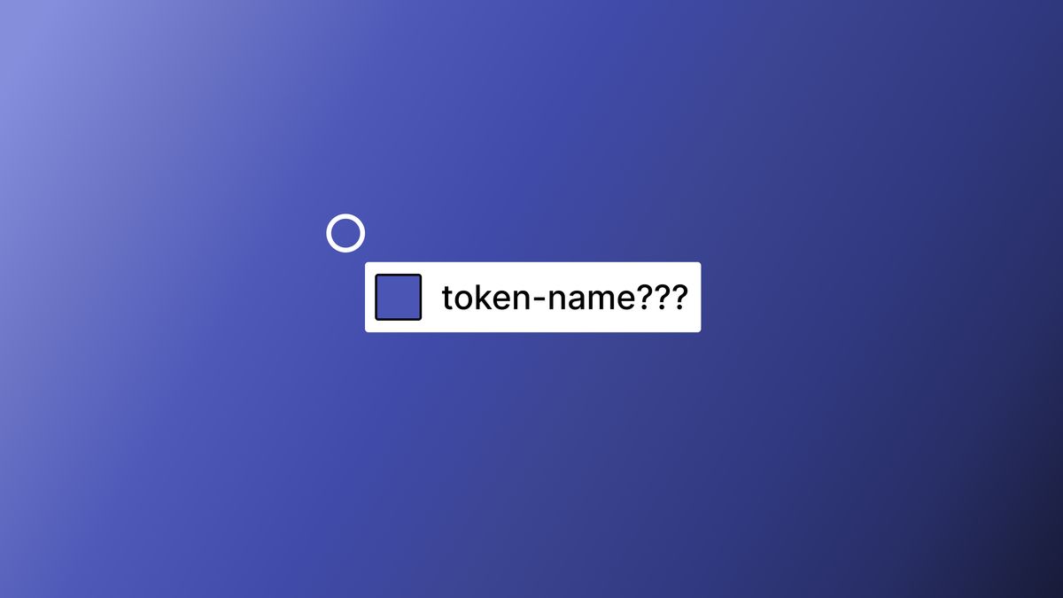 How to structure and name colour tokens in UI design?