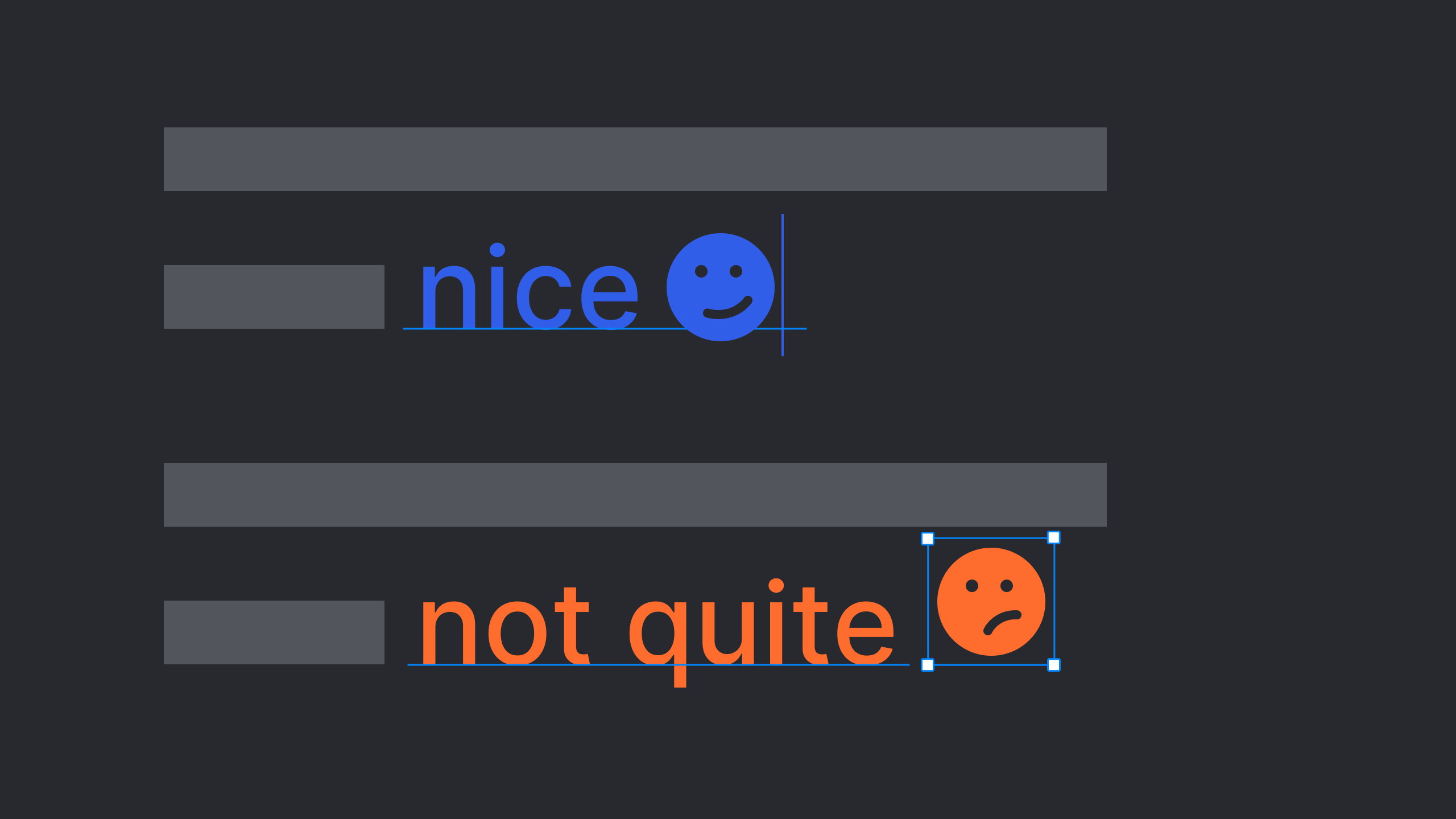 Implementing inline icons in React Native
