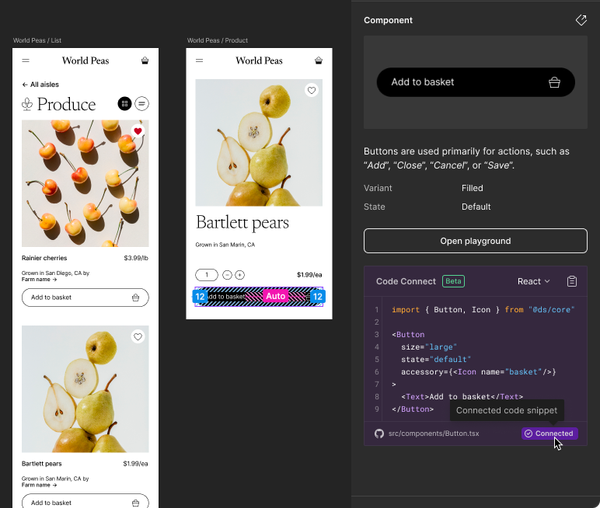 Vom Design-Repository zum Code-Repository: Figma's Code Connect